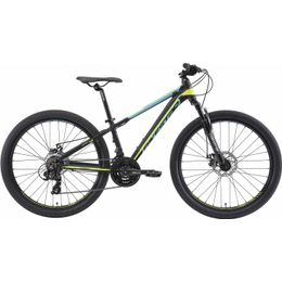 Mountainbike Bikestar Fahrräder Gr. 33 cm, 26 Zoll (66,04 cm), schwarz Hardtail