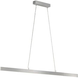 Schöner Wohnen Kollektion LED Pendelleuchte SCHÖNER WOHNEN-KOLLEKTION "Stripe" Lampen Gr. Höhe: 6 cm, grau (aluminiumfarben) Pendelleuchten und Hängeleuchten