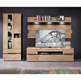 TV-Wand Innostyle Kastenmöbel-Sets Gr. B/H/T: 287 cm x 197 cm x 47 cm, braun TV-Wände