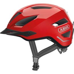 Fahrradhelm Abus "PEDELEC 2.0" Helme Gr. M Kopfumfang: 52 cm - 57 cm, rot Fahrradhelme für Erwachsene