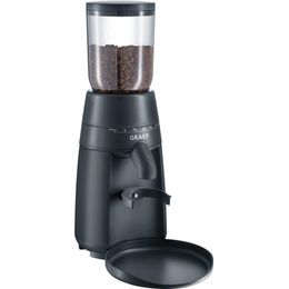 Graef Kaffeemühle CM 702, 128 W, Kegelmahlwerk, 250 g Bohnenbehälter, grau