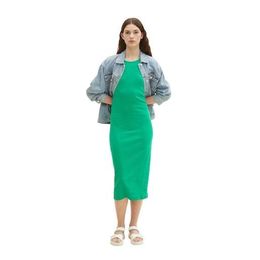 Neckholderkleid Tom Tailor Denim Gr. L, N-Gr, grün Damen Kleider Neckholder-Kleider mit Neckholder Ausschnitt