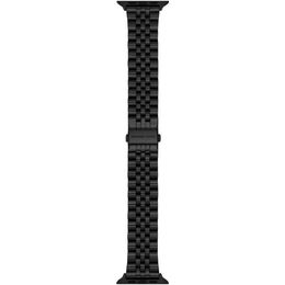 Michael Kors Smartwatch-Armband BANDS FOR APPLE WATCH, MKS8056E, Geschenkset, Wechselarmband, Ersatzarmband für Damen & Herren, unisex, schwarz