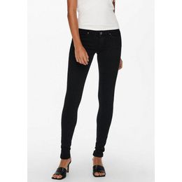 Only Skinny-fit-Jeans ONLCORAL SL SK POWER DNM, schwarz