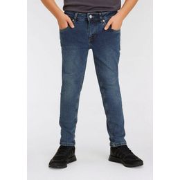 Kidsworld Stretch-Jeans für Jungen mit schmalem Bein, blau