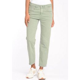 Gang Ankle-Jeans 94RUBINIA CROPPED Straight Fit, grün