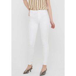 Only Skinny-fit-Jeans ONLROYAL HW SK JEANS DNM WHITE NOOS, weiß