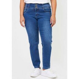 ADIA High-waist-Jeans Jeans "Rome", blau