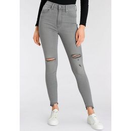 Levi's Levi's® Skinny-fit-Jeans MILE HIGH SUPER SKINNY, grau
