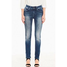 Garcia Slim-fit-Jeans Caro slim curved, blau