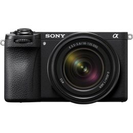 Sony Alpha ILCE-6700 + 18–135-mm-Objektiv Systemkamera (18–135-mm SEL-18135, 26 MP, Bluetooth, WLAN), schwarz