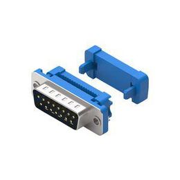 W&Uuml;RTH ELEKTRONIK W&uuml;rth Elektronik D-Sub Steckverbinder mit UNC 4-40 Mutter, Stecker, DA-15, IDC, Blau - 618015226221