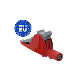 RND Krokodilklemme 1kV 36A Vernickelter Stahl Rot - RND 350-00044