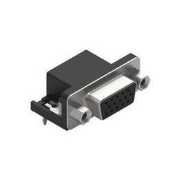 W&Uuml;RTH ELEKTRONIK W&uuml;rth Elektronik High-Density-D-Sub-Steckverbinder, gewinkelt, Buchse, DE-15, Printstifte - 618015330923