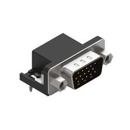 W&Uuml;RTH ELEKTRONIK W&uuml;rth Elektronik High-Density-D-Sub-Steckverbinder mit Sechskantschraube, gewinkelt, Stecker, DE-15, Printstifte - 618015331023