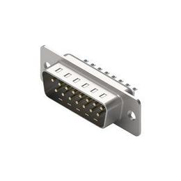 W&Uuml;RTH ELEKTRONIK W&uuml;rth Elektronik D-Sub-Steckverbinder, Stecker, DA-15, L&ouml;tanschluss, Weiss - 61801524823
