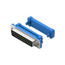 W&Uuml;RTH ELEKTRONIK W&uuml;rth Elektronik D-Sub Steckverbinder mit UNC 4-40 Mutter, Stecker, DB-25, IDC, Blau - 618025226221