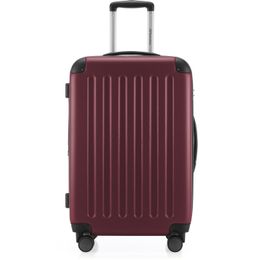 Hartschalen-Trolley Hauptstadtkoffer "Spree" Gr. B/H/T: 36 cm x 55 cm x 21 cm 42 l, rot (burgund) Koffer Handgepäck-Koffer Reisegepäck Hartschalen-Koffer mit Volumenerweiterung und TSA Schloss