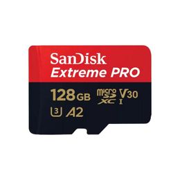 Sandisk Extreme PRO 128 GB microSDXC Speicherkarte (128 GB GB)