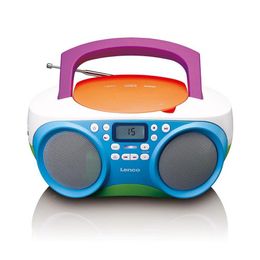 Lenco SCD-41 Kinderradio Tragbares FM-Radio mit CD/MP3-Player UKW-Radio (FM-Tuner