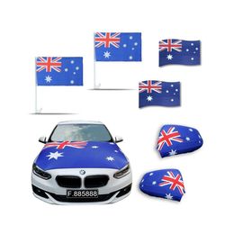 Sonia Originelli Fahne Auto-Fan-Paket Australien Australia Außenspiegel Motorhaubenüberzug