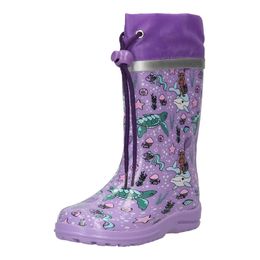 Beck Gummistiefel 'Ocean Tale' M&auml;dchen Gr&ouml;&szlig;e 34 lila / mischfarben