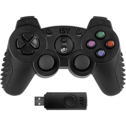 ISY IC-4000-3 Wireless PS3, Gamepad, Schwarz