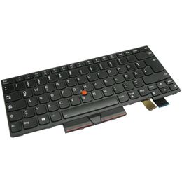 TRADESHOP Original Laptop Tastatur für Lenovo ThinkPad ersetzt 01HX431 01HX459 01HX499 01HX419 / qwertz Deutsch, mit Backlight und Trackpoint