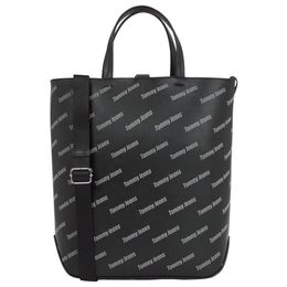 Tommy Jeans Shopper TJW MUST TOTE AOV PRINT, mit Allover-Logodruck, schwarz