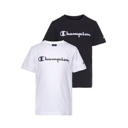 Champion T-Shirt 2Pack Crewneck T-Shirt - für Kinder, schwarz|weiß