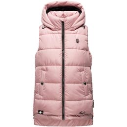 Marikoo Damen Steppweste Bodywarmer mit Kapuze Zarinaa