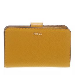 Furla Portemonnaie - Babylon M Compact Wallet - in gelb - Portemonnaie für Damen