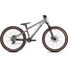 Dirt-Bike GHOST "Nirvana 4X" Fahrräder Gr. 34 cm, 26 Zoll (66,04 cm), grau Mountainbikes
