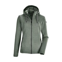 Killtec Fleecejacke &raquo;KOW 135 WMN JCKT&laquo; dunkelgr&uuml;n 40 40 Damen Strickfleecejacke mit Kapuze