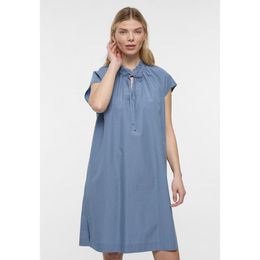 Eterna Blusenkleid »LOOSE FIT« blaugrau 48 - Normalgrößen Normalgrößen 48 Ohne Kragen