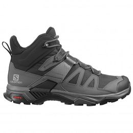 Salomon - X Ultra 4 Mid Wide GTX - Wanderschuhe UK 6,5 | EU 40 grau/schwarz