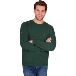 TRIGEMA Sweatshirt »Sweatshirt aus Biobaumwolle« tanne-C2C 3XL 3XL BIO Sweat-Qualität