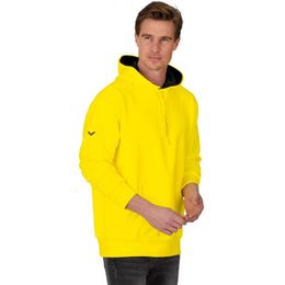 TRIGEMA Kapuzensweatshirt &raquo;Kapuzenshirt aus Sweat-Qualit&auml;t&laquo; citron XL XL Sweat-Qualit&auml;t, innen angeraut