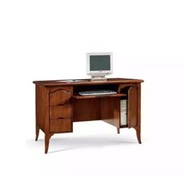 JVmoebel Computertisch Schreibtisch Tisch Italienische Einrichtung Möbel Massiv Holz Büro Neu (1-St.