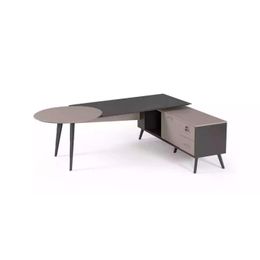 JVmoebel Eckschreibtisch Büromöbel Eckschreibtisch Modern Luxus Tisch Designer Arbeitszimmer