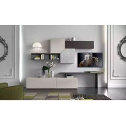 JVmoebel Wohnwand Modern Wohnwand tv Schrank Italienische Möbel Sideboard Holz