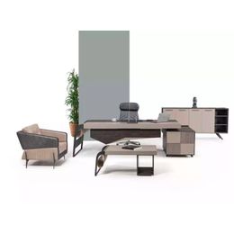JVmoebel Schreibtisch Luxus Arbeitszimmer Eckschreibtisch Designer Möbel Büromöbel Tische