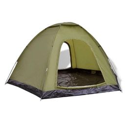 vidaXL Gruppenzelt Campingzelt Leichtes Zelt für 6 Personen