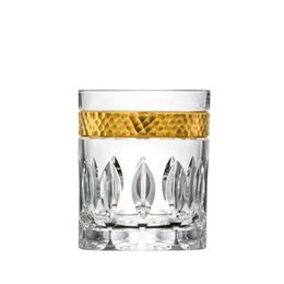 ARNSTADT KRISTALL Whiskyglas Whiskyglas Bloom Gold (10 cm) Kristallglas mundgeblasen · handgeschlif