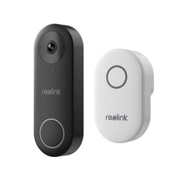 Reolink D340P Video Doorbell PoE intelligente 2K+ 5 MP Video-Türsprechanlage (2-tlg.