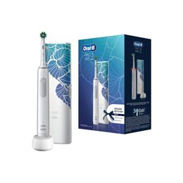 Oral-B Elektrische Zahnbürste Pro 3 + Reiseetui Floral Design