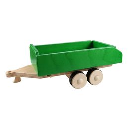 nic Spielzeug-Landmaschine Creamobil Tandem-Anhänger Holz-Hänger