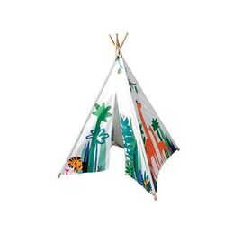 Rex London Tipi-Zelt Kinderzelt Dschungel Spielzelt 154cm Indoor Outdoor