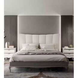 JVmoebel Schlafzimmer-Set Komplettes Bett 2x Nachttische 3 tlg. Schlafzimmer Sets Luxus