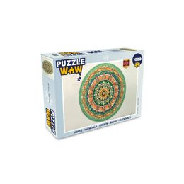 MuchoWow Puzzle Hippie - Mandala